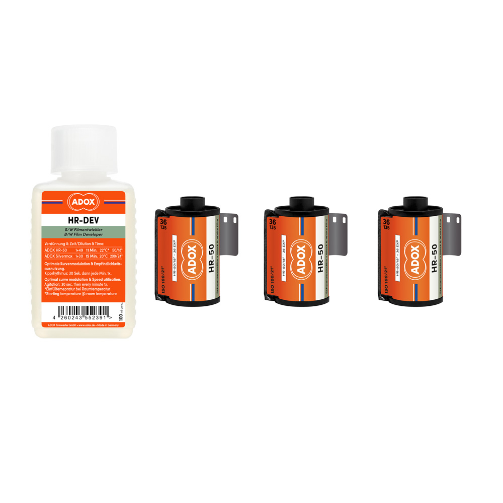 Adox HR-50 Bundel - HR-50 Speed Boost + HR-Dev - FotoFilmFabriek