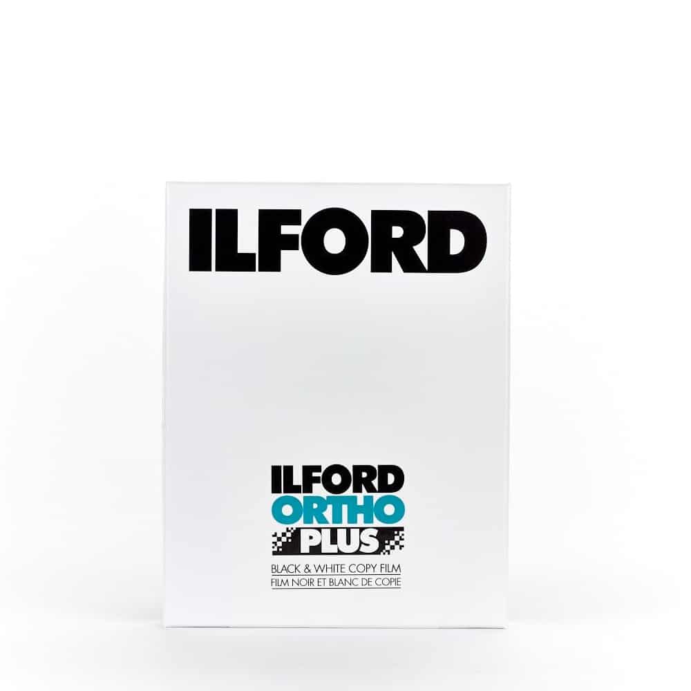 Ilford Ortho Plus 4x5" Vlakfilm / 25 sheets- FotoFilmFabriek